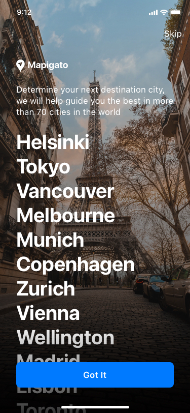 Mapigato - PSD Template Map & Navigation App UI Kit by arthgoods | ThemeForest